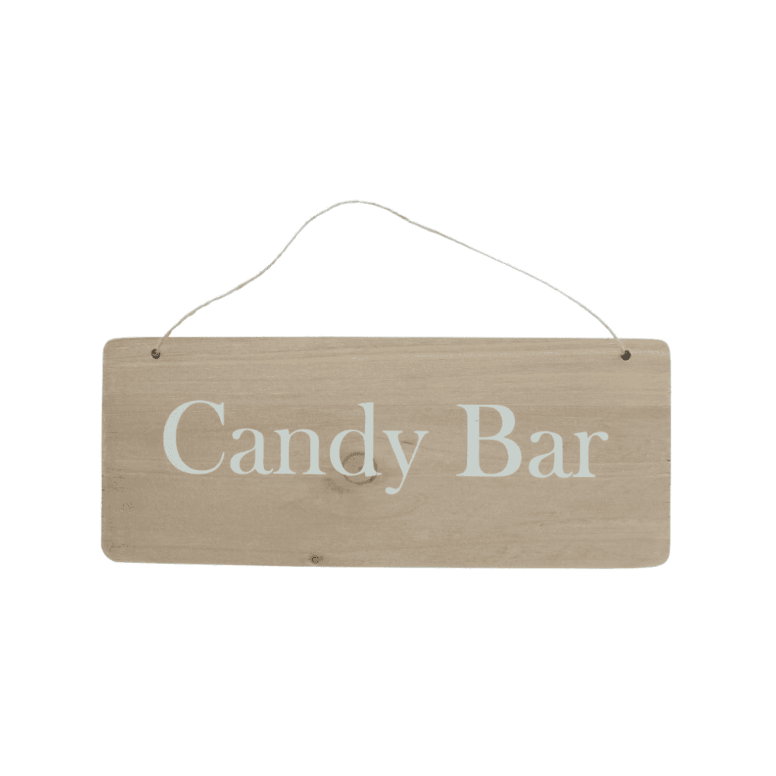 Location Panneau Candy Bar – en bois